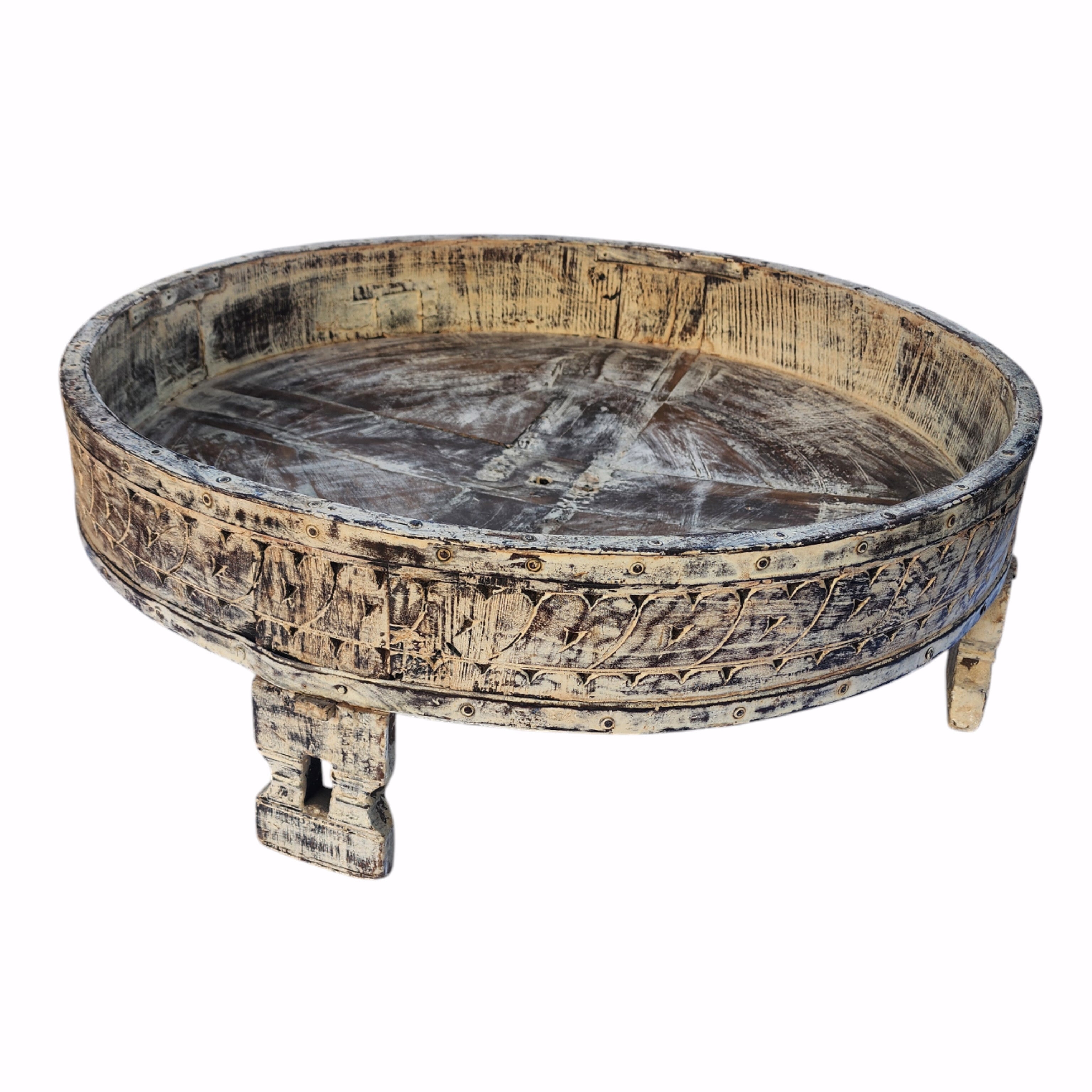 Indian Chakki Table | Timber #6 – BohoAbodeOnline